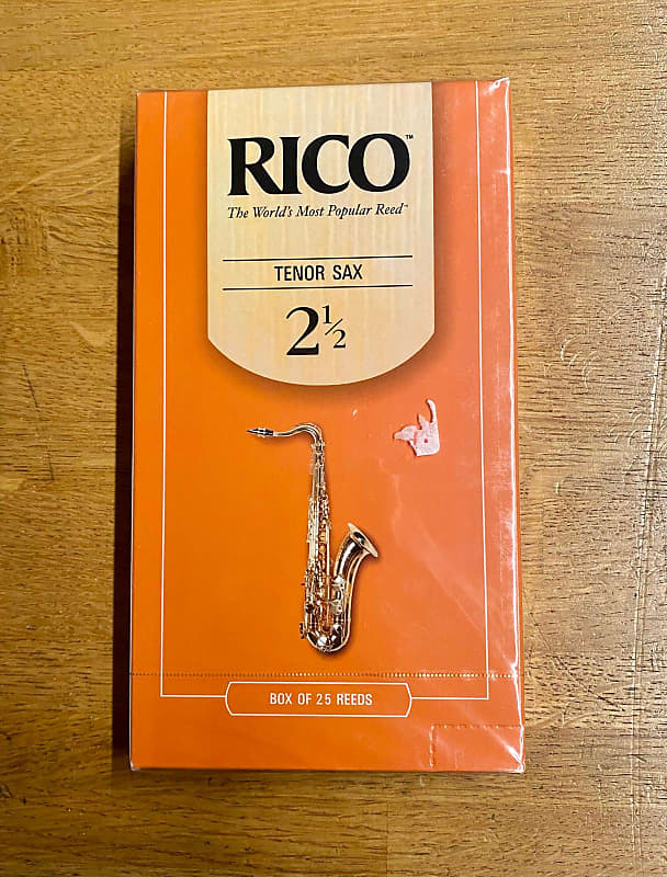 Rico RKA2525 Tenor Saxophone Reeds 2,5 - (25-Pack) | Reverb