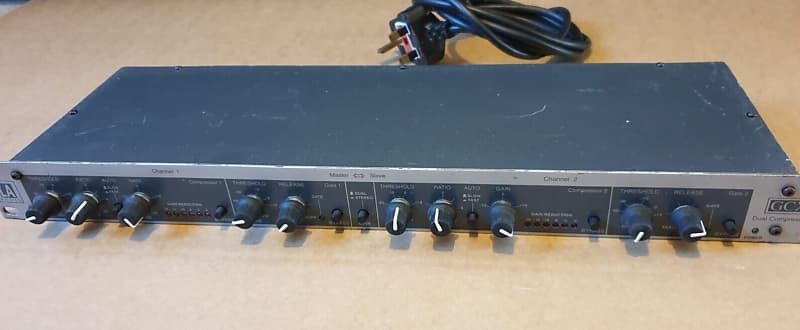 LA Audio GCX2, 2 Channel Audio Compressor / Gate | Reverb