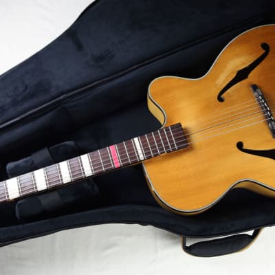EXTREMELY RARE Vintage HOPF Original Acoustic Archtop Guitar, | Reverb