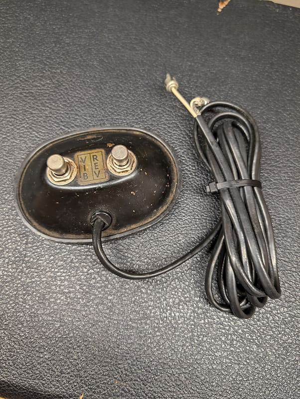 Fender Vintage 2 Button Blackface Footswitch 1960s Reverb | Reverb