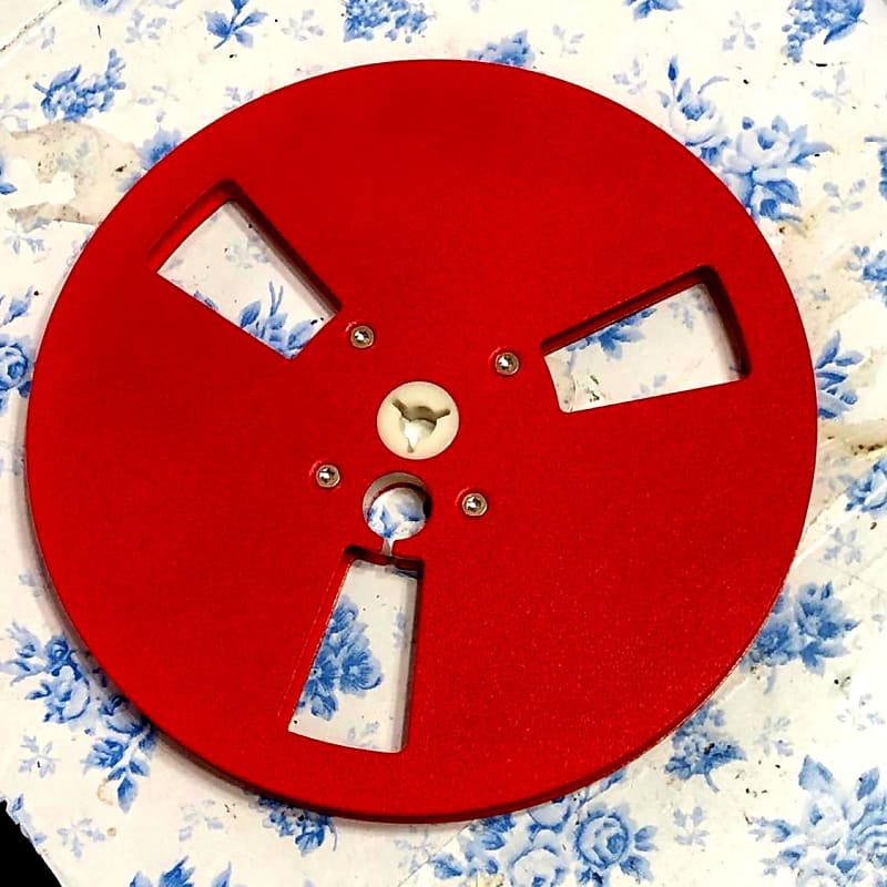 Handmade Take Up Reel To Reel 2022 - Red | Reverb
