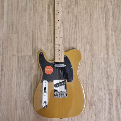 LEFT HANDED Squier Telecaster Purple Limited | Reverb UK