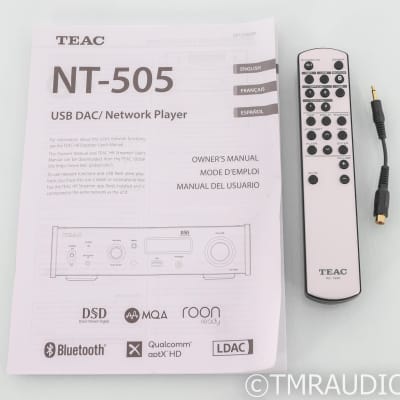 TEAC NT-505 DSD DAC / Network Streamer; NT505; Remote; | Reverb