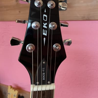 Eko Rock VI Rokes 2000’s Sunburst | Reverb