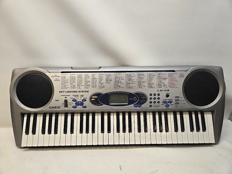 Casio LK-43 Digital Keyboard 61 Lighted Keys | Reverb