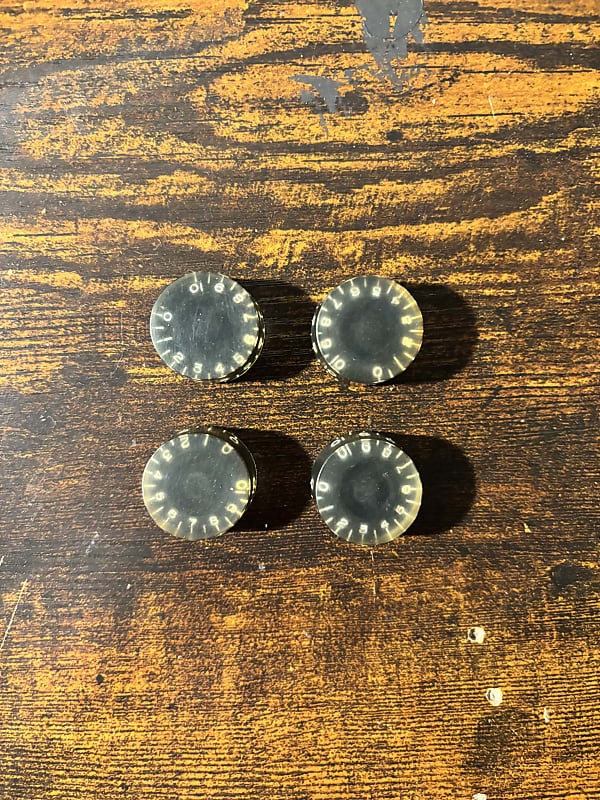 RS Guitarworks Aged Black Speed Knobs | Reverb