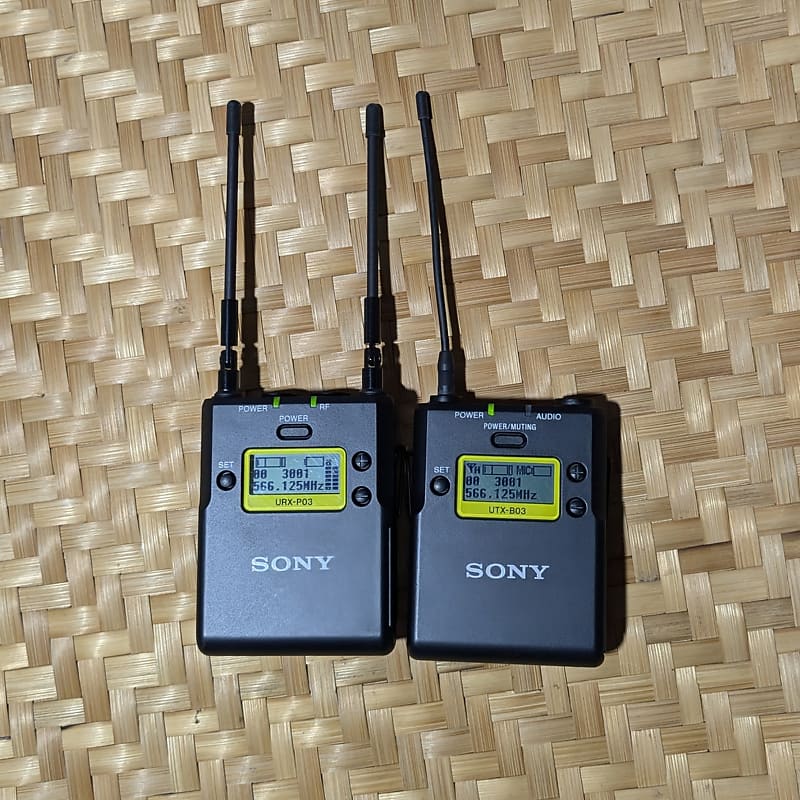 Sony UWP-D11 2-Channel Wireless System URX-P03/ UTX-BO3 | Reverb
