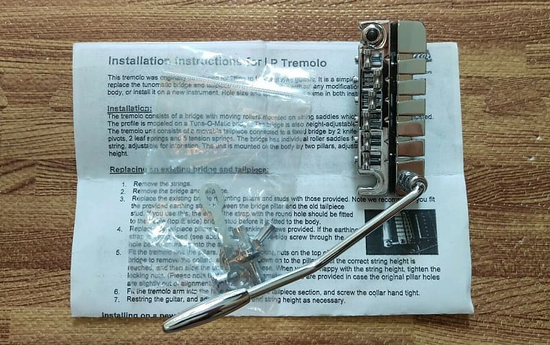 Left Handed Schaller 4201 Retrofit TREMOLO for Gibson Les | Reverb