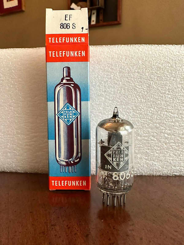 Telefunken EF806S EF86 6267 8Y1 60s 70s - Clear Glass | Reverb