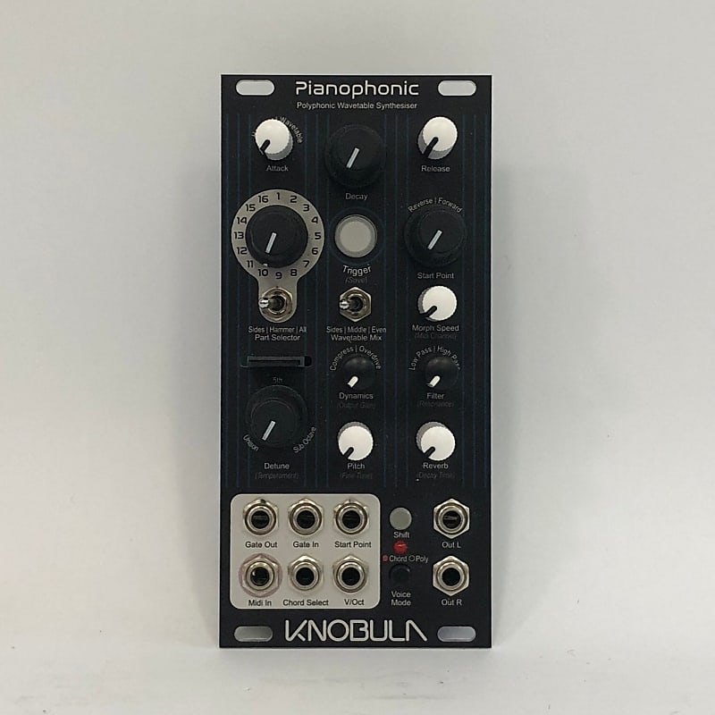 Knobula Pianophonic - 8 voice Wavetable Synthesizer Module | Reverb