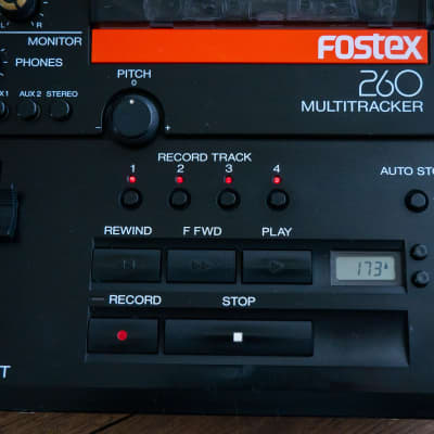Fostex 260 - 4 track High speed cassette recorder | Reverb