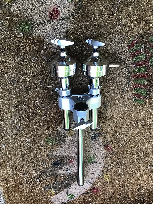 Yamaha Double Tom Drum Mount With Two Hex rod Yess Tom Arms | Reverb