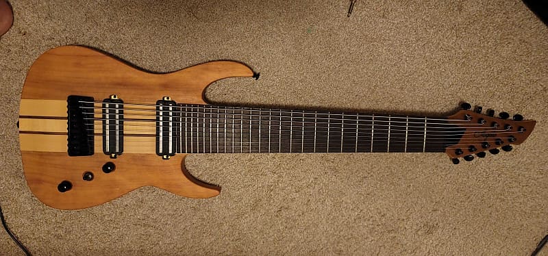 Agile Septor Elite 1027 RN CA Nat Mahogany 10 String Guitar | Reverb
