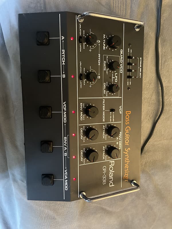 Roland GR-33B analog bass synthesizer pedal | Reverb