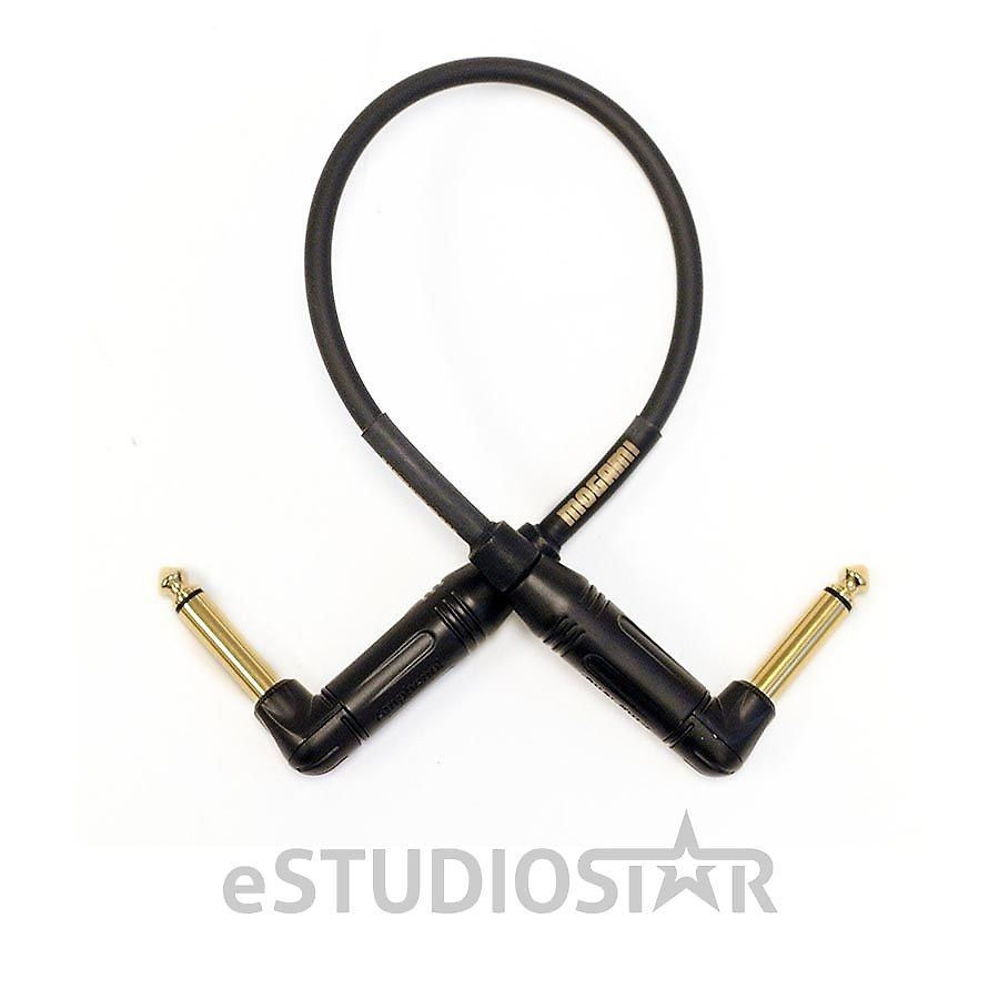 Mogami Gold Instrument 0.5RR 1/4" TS Right-Angle to | Reverb