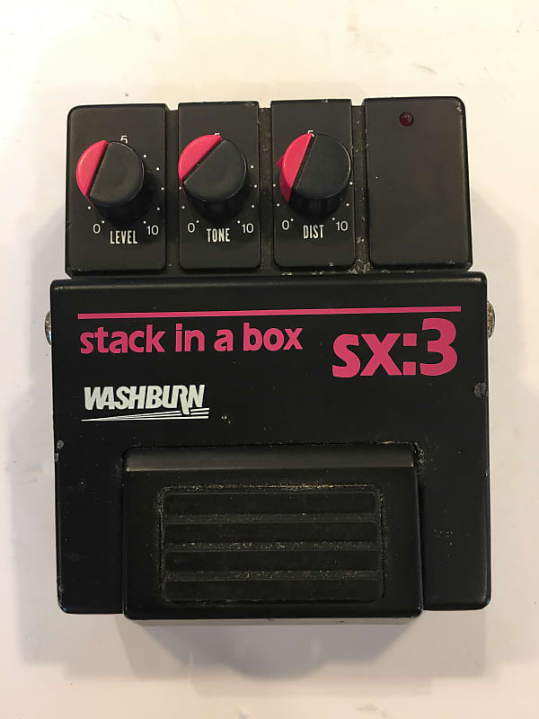 Washburn SX:3 Stack In A Box Distortion Rare Vintage Guitar | Reverb
