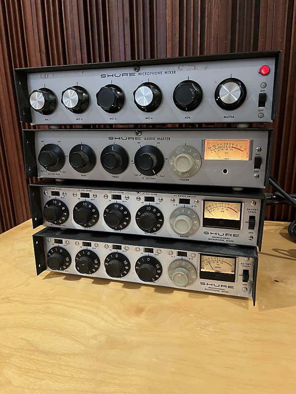 Shure Mixer Lot - M67 M68 M63 - VINTAGE | Reverb