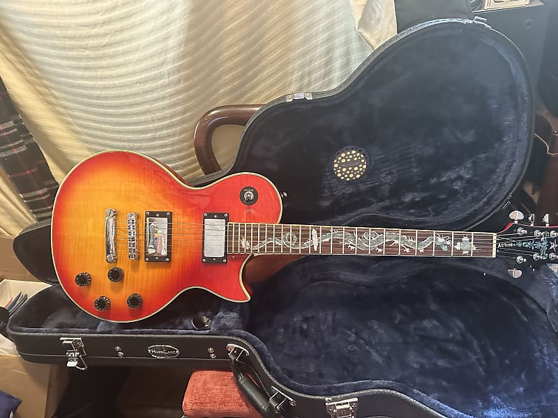 Bridgecraft Active electric guitar - Sunburst | Reverb