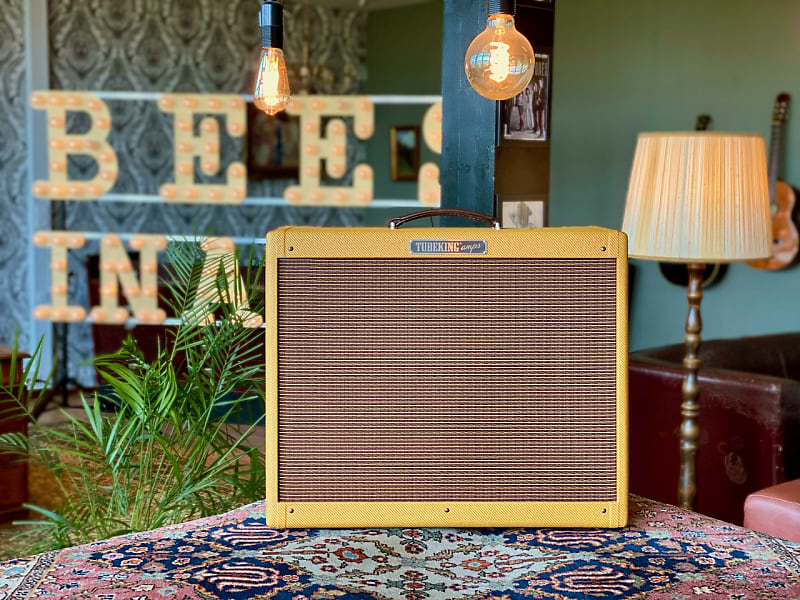 2024 Tubeking handbuilt 5F6 50W 2x12 Bassmaster '58 Tweed | Reverb