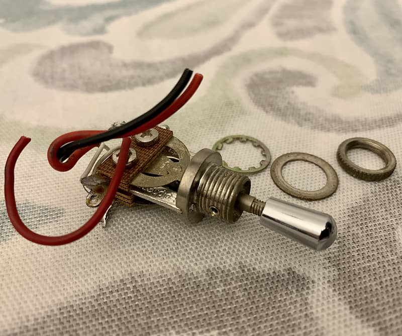 Epiphone Guitar 3-Way Toggle Switch (Chrome) 2009 | Reverb