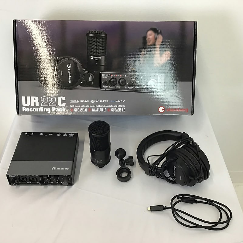 Used Steinberg UR22C RECORDING PACK | Reverb