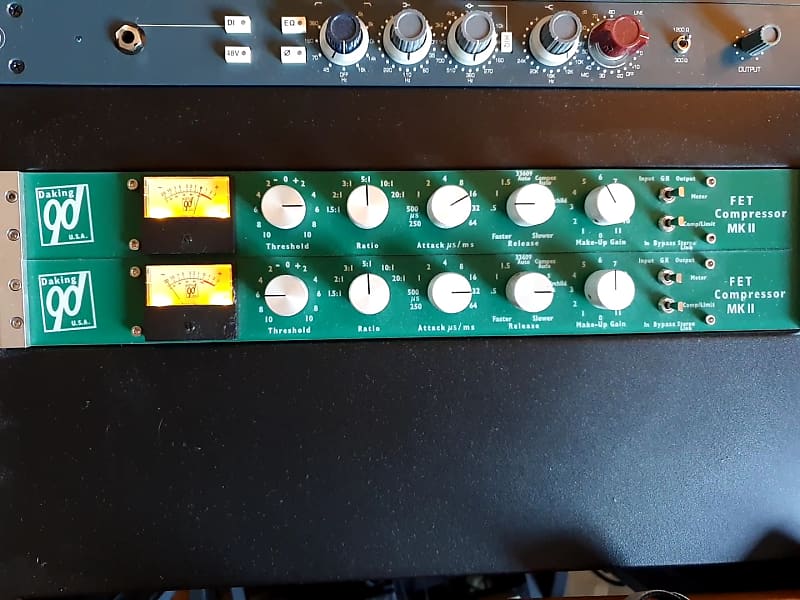 Daking FET Compressor MK II 2010s (Pair) | Reverb