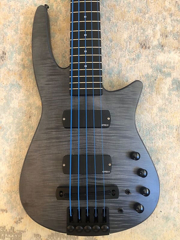 2021 NS Design CR5 Radius 5 string headless Bass Guitar Mint | Reverb