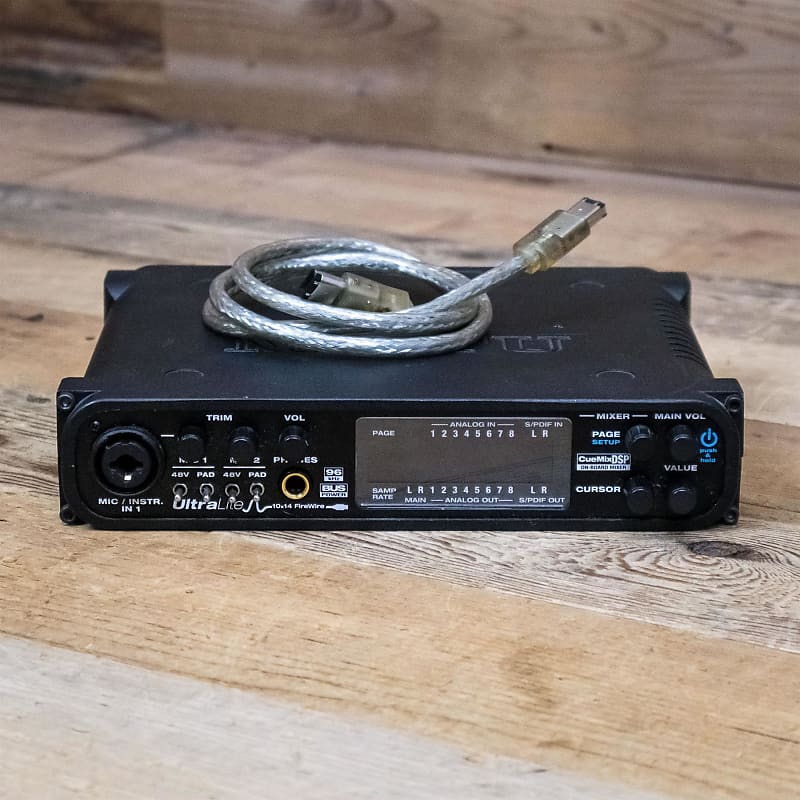 MOTU Ultralite 10x14 FireWire Audio Interface | Reverb