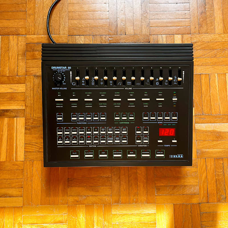 Elka Drumstar 80 – Italo Disco Drum machine with PDF | Reverb UK