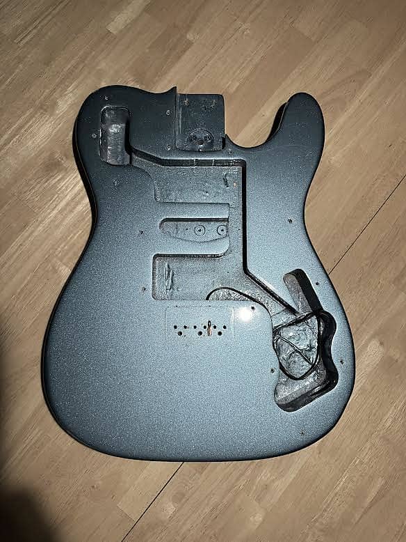 Fender Telecaster Deluxe Body Early 70s - Lake Placid Blue ? | Reverb