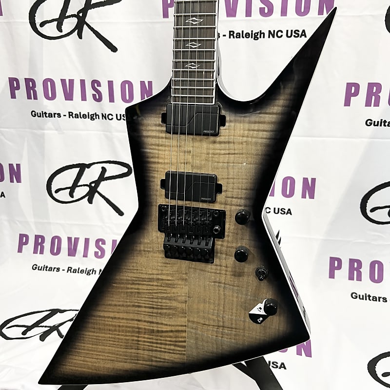 Dean Zero Select Floyd Fluence - Charcoal Burst | Reverb