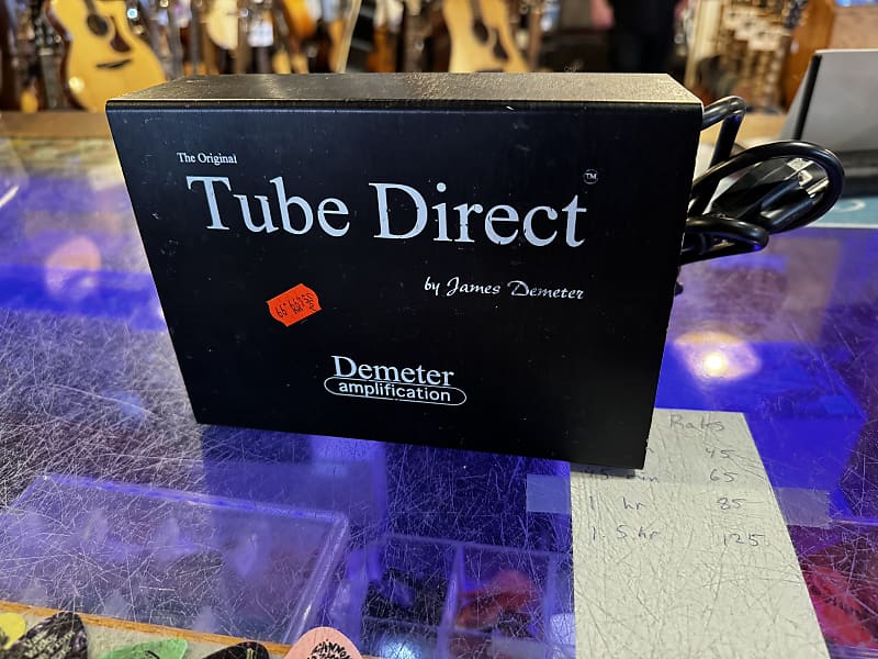 Demeter Tube Direct - Black | Reverb