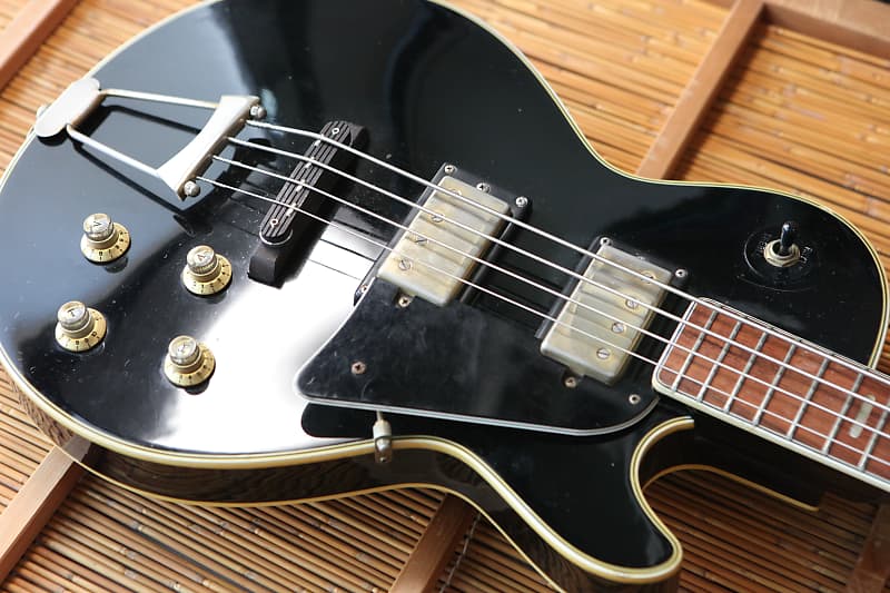 National 4 String Bass - 477-2B Single Cutaway 1972 Black | Reverb