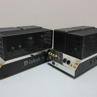 McIntosh MC75 MkIII 75-Watt Mono Tube Power Amplifier Pair | Reverb