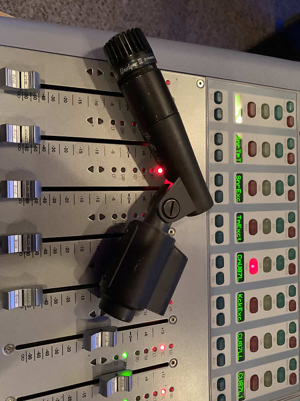 Shure SM-56 1970s Dark Green | Reverb