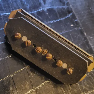 Vintage 1950's Guild Franz P90 Guitar Pickup Set with cream | Reverb