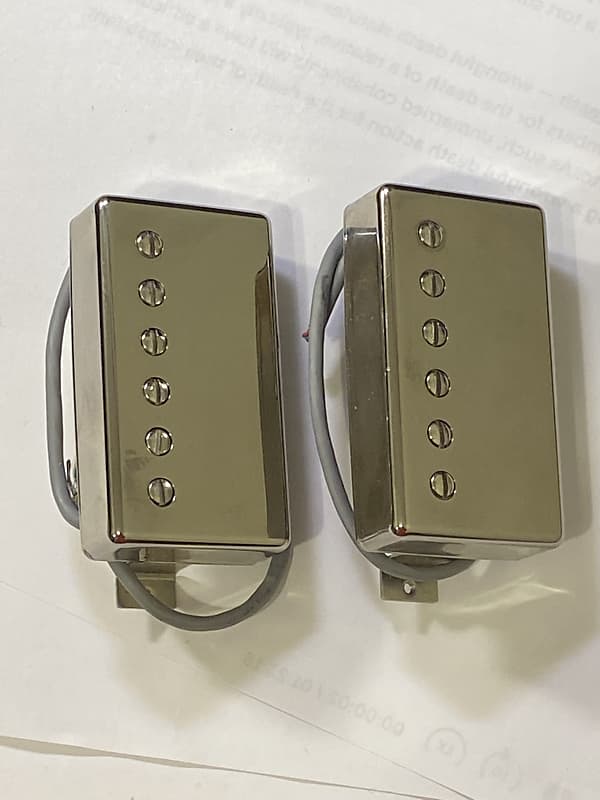 Gibson '57 Classic Humbucker Pickup Set Neck & Bridge + | Reverb