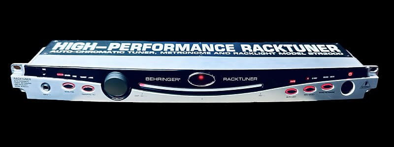 Behringer BTR2000 Racktuner Auto-Chromatic 2-Channel Tuner | Reverb