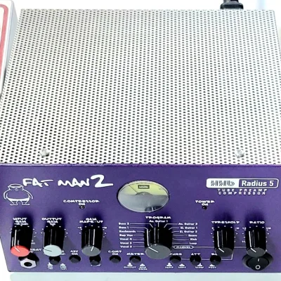 HHB RADIUS 5 FAT MAN 2 TUBE PREAMP COMPRESSOR | Reverb