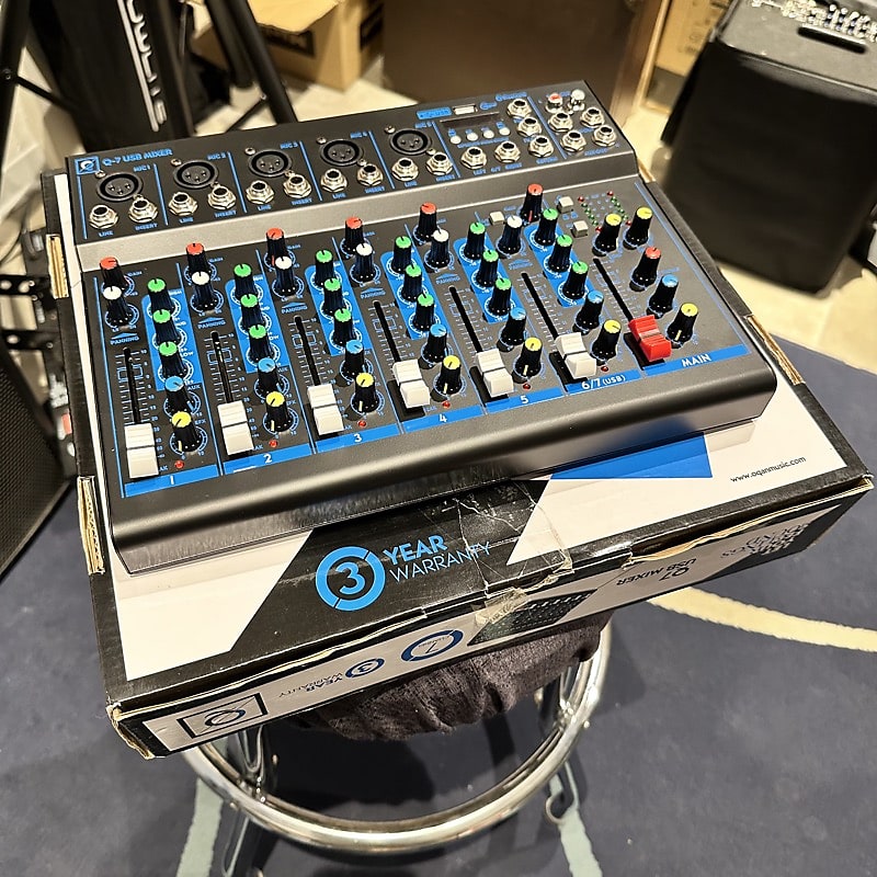 Oqan Q7 MKII USB Mixer analogico 7 canali | Reverb