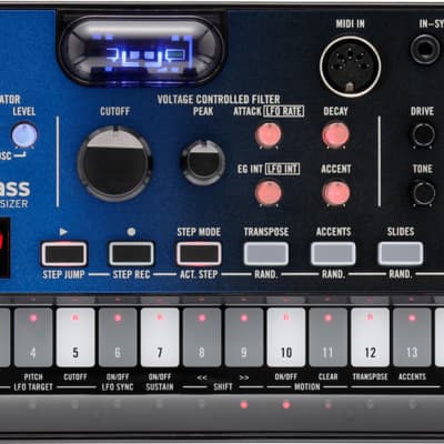 Korg Volca Nubass Vacuum Tube Synthesizer w/ Power Supply | Reverb