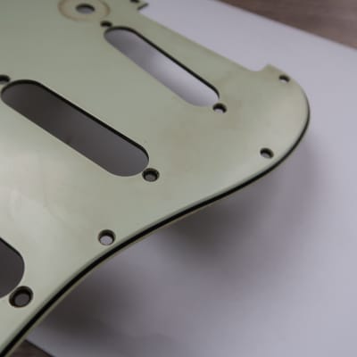 Fender Stratocaster Celluloid Nitrate Pickguard Relic Aged | Reverb