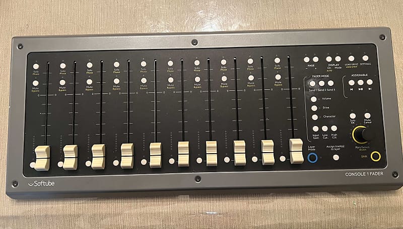 Soft tube Console one fader 2019 | Reverb