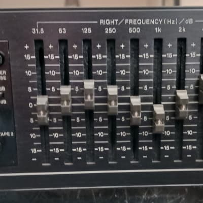 BSR Model EQ-3000 10 Band Stereo Frequency Equalizer Spectrum | Reverb
