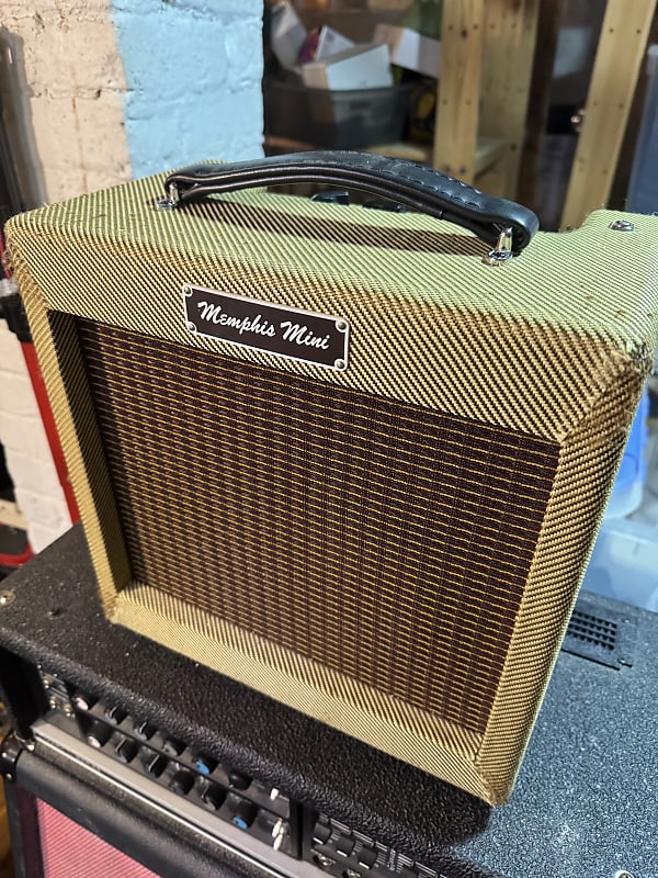 Memphis Blues Amps Memphis Mini harp/guitar amp Tweed 2017 | Reverb