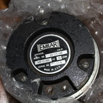 Emilar EA 175-16B Compression Drivers and Emilar EH800A Horns | Reverb