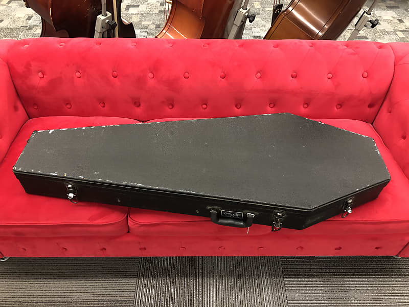 Coffin Case Guitar Case - Black | Reverb