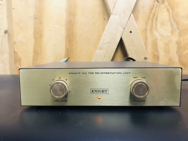 Vintage Knight KN 702 Tube Reverberation Unit - Tested and | Reverb
