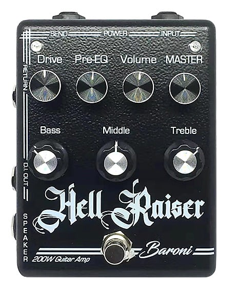 Baroni Lab MiniAmp Hell Raiser 200W - Mini ampli de puissance | Reverb