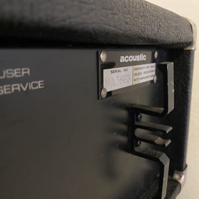 Acoustic 370 bass amp | Reverb